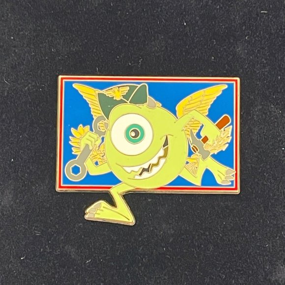 Disney | Jewelry | Disney Store Poster Series Monsters Inc Mike ...